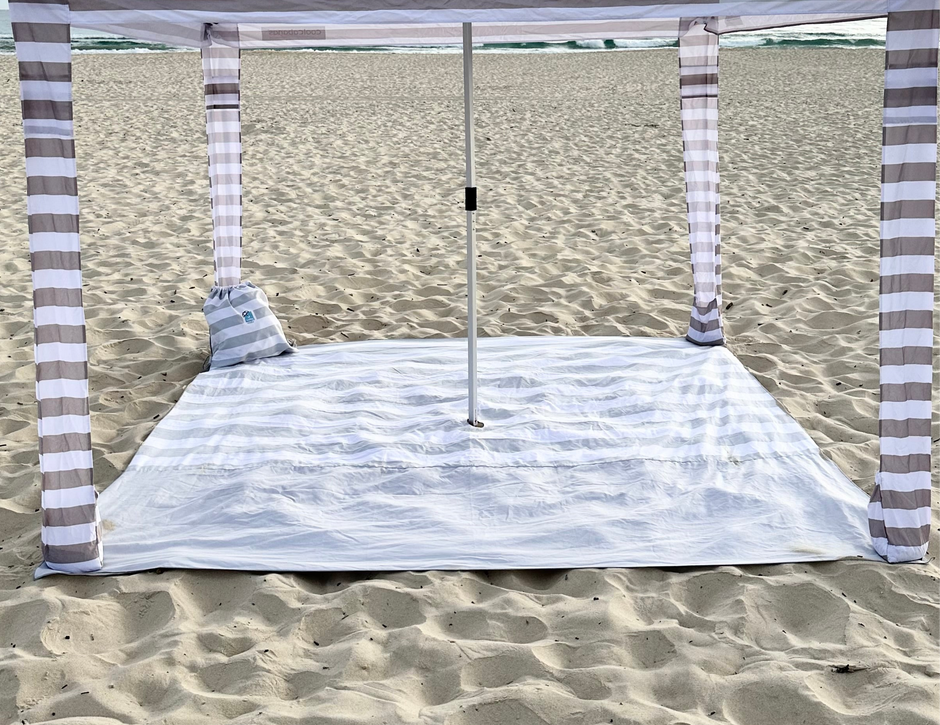 Holey Mats | Extra large sand free beach mats with hole in the middle ...